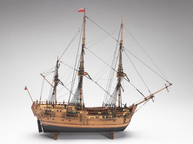 Model of H.M. Bark 'Endeavour', 1974 | Science Museum Group Collection