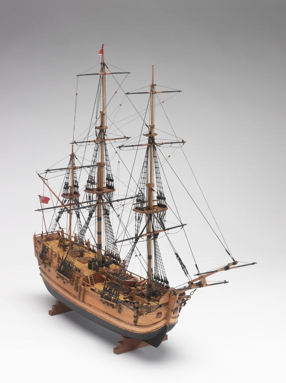 Model of H.M. Bark 'Endeavour', 1974 | Science Museum Group Collection