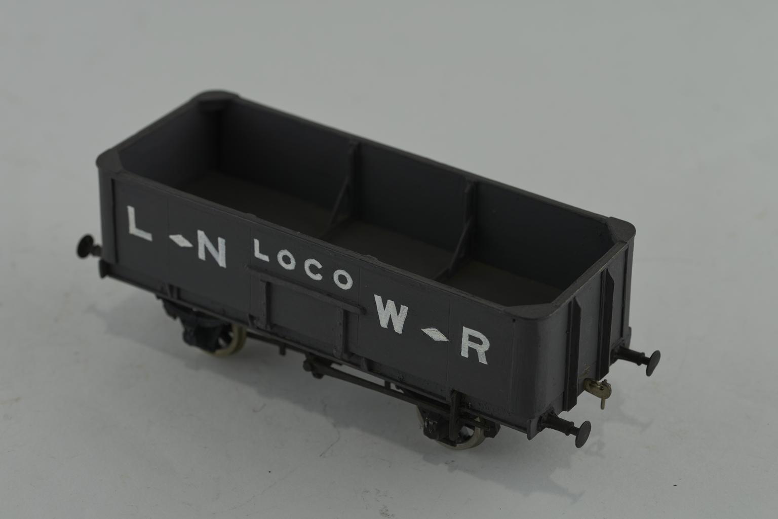 Model railway wagon, 'O' gauge, LNWR 20-ton Loco Coal, built | Science ...