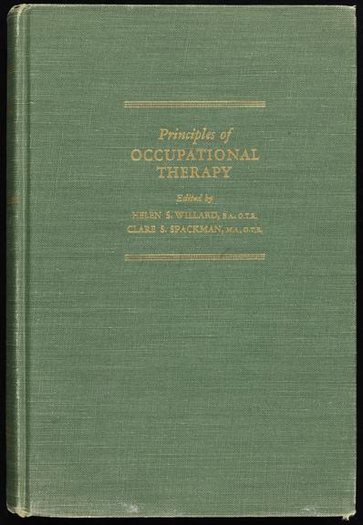 "Principles of Occupational Therapy" second edition | Science Museum ...