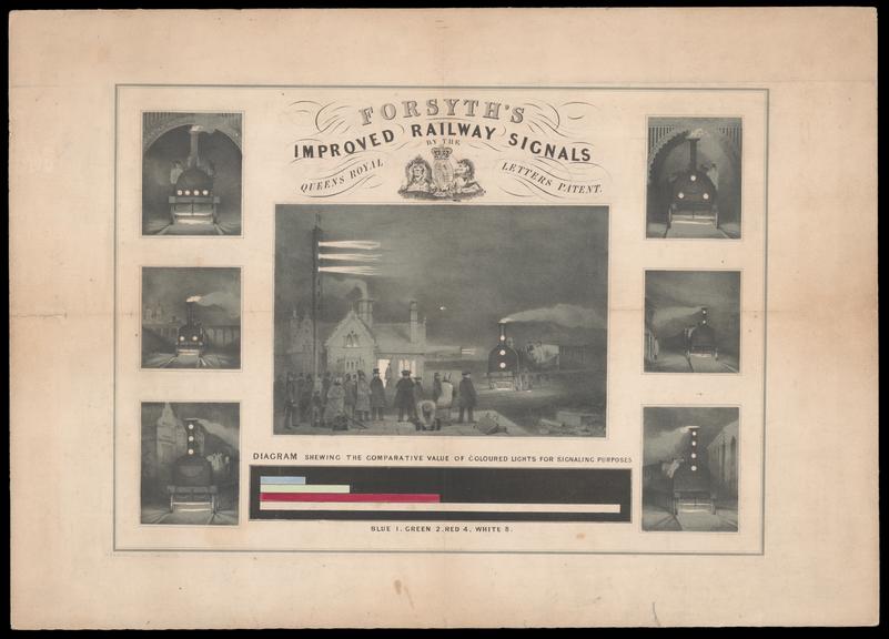 Forsyth's Improved Railway Signals, By the Queens Royal Letter Patent ...
