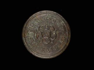 Railway uniform button, East Lancashire Railway | Science Museum Group ...