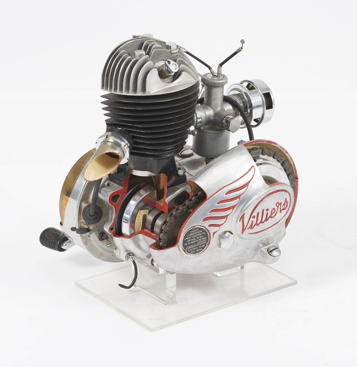 Villiers Mk 6E two-stroke motorcycle engine, 1951 | Science Museum ...