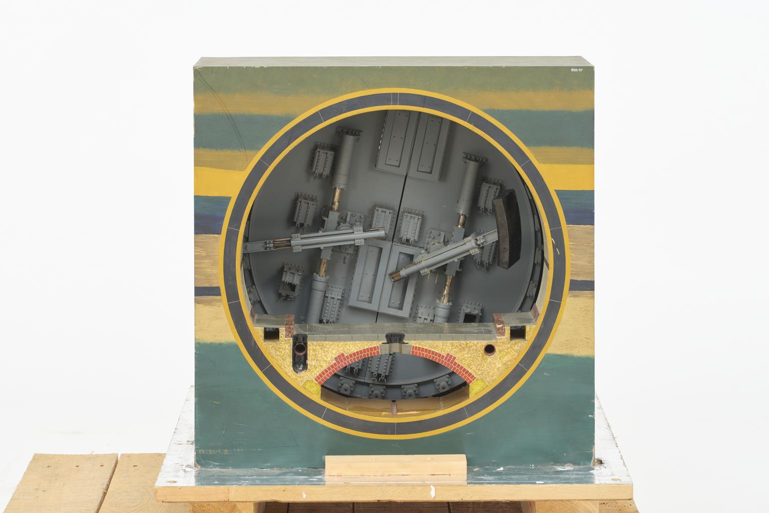 Model, Greathead Shield used in the construction of Blackwall Tunnel ...