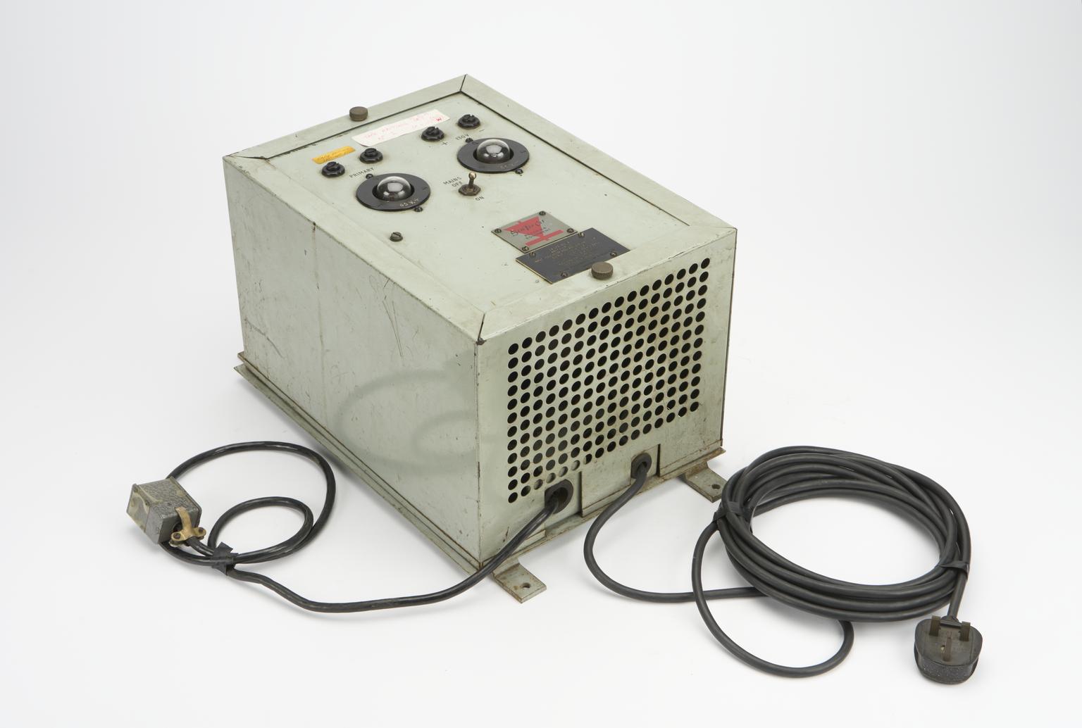 Creed Tape Editing Power Supply Unit | Science Museum Group Collection