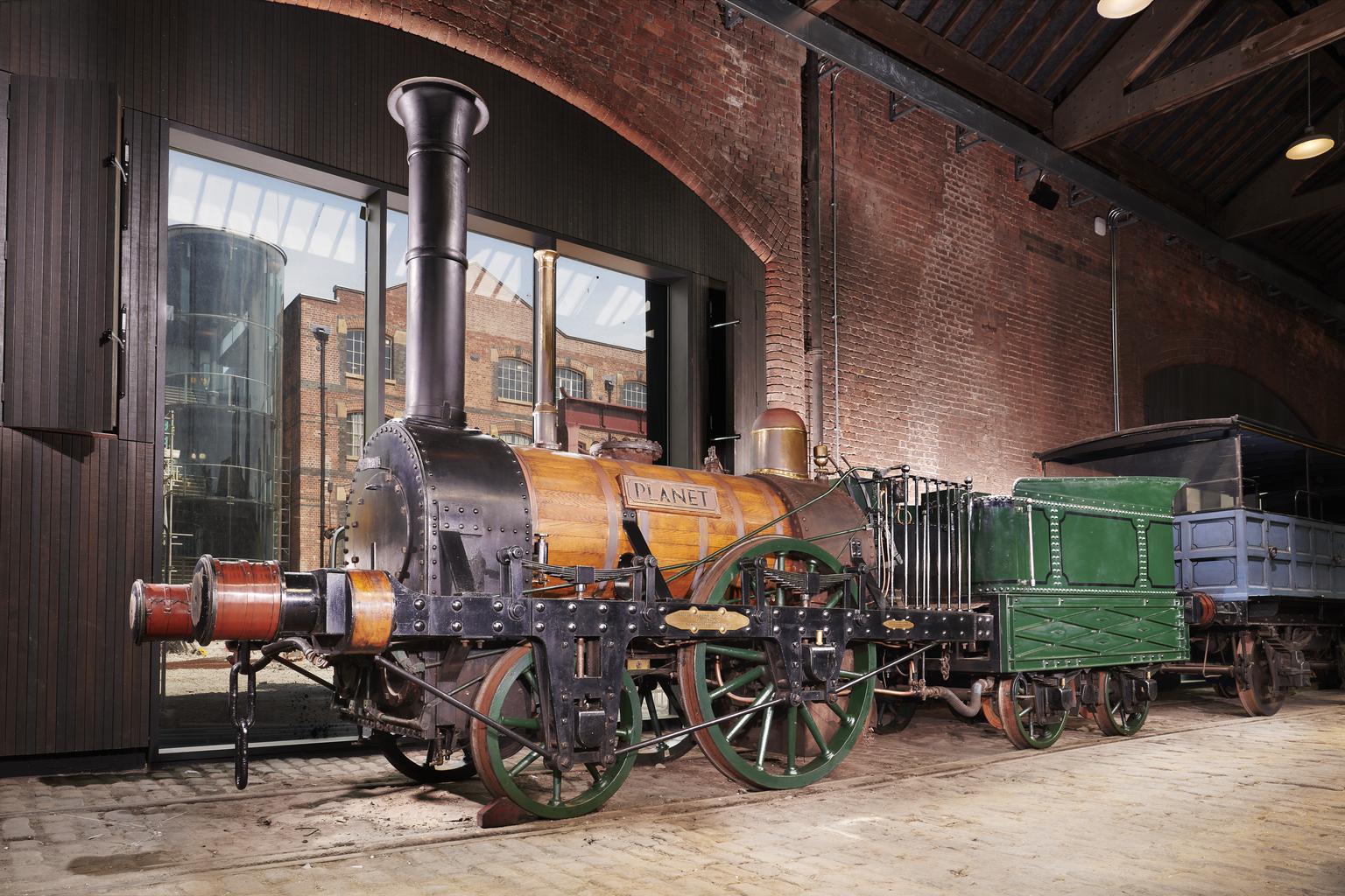 Reproduction of the 1830 Planet steam locomotive | Science Museum Group ...