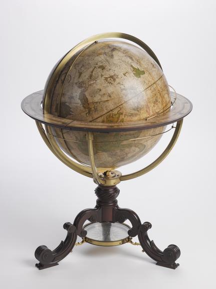 Celestial globe by George Adams | Science Museum Group Collection