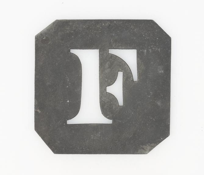 Metal Stencil | Science Museum Group Collection