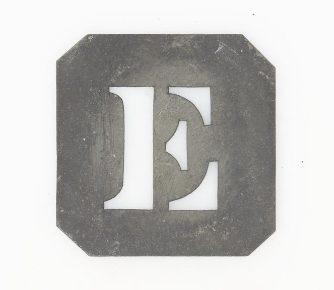 Metal Stencil | Science Museum Group Collection