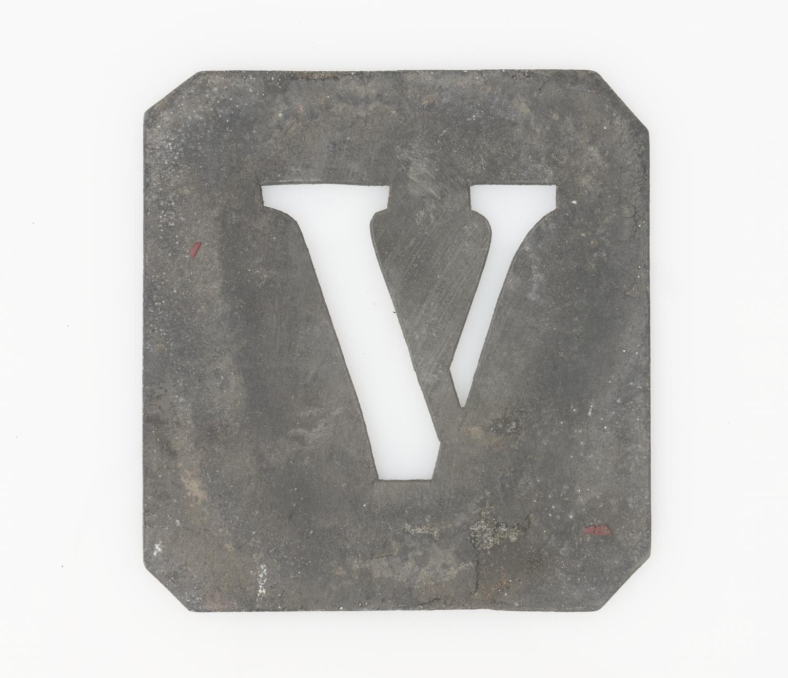 Metal Stencil | Science Museum Group Collection