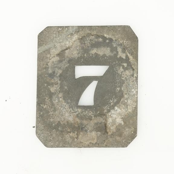 Metal Stencil | Science Museum Group Collection