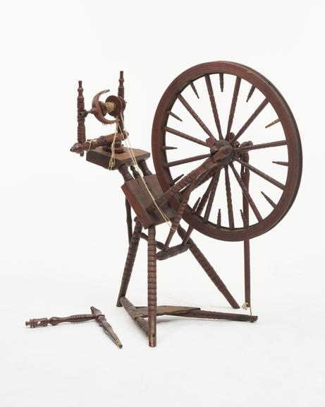 Scandinavian Type Flax Spinning Wheel | Science Museum Group Collection