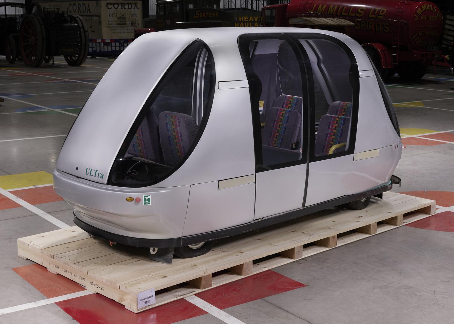 First Working Prototype Vehicle of the ULTra Personal Rapid Transit ...
