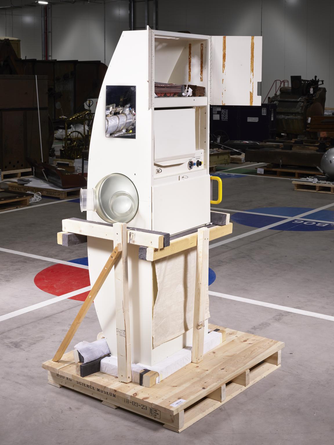 Replica Space Shuttle Galley and personal hygiene station | Science ...