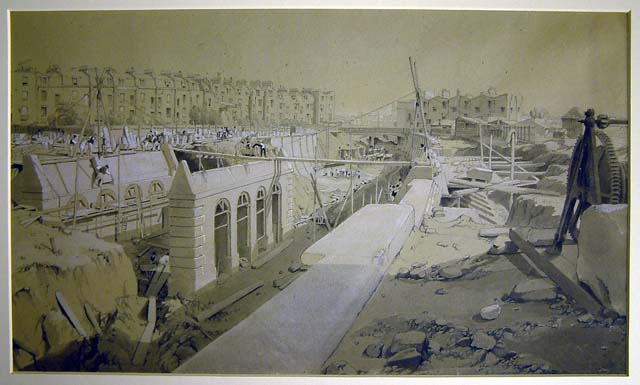 Mornington Crescent. Line under construction | Science Museum Group ...