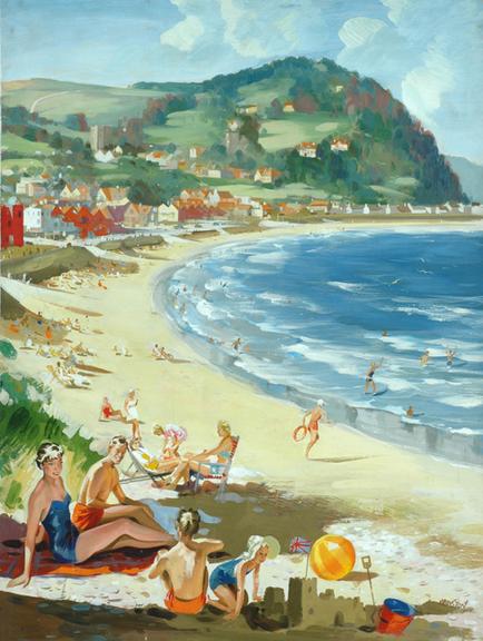 minehead poster original | Science Museum Group Collection