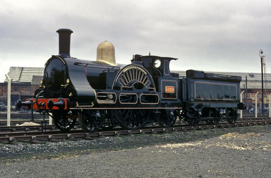 Steam locomotive, entitled Cornwall | Science Museum Group Collection