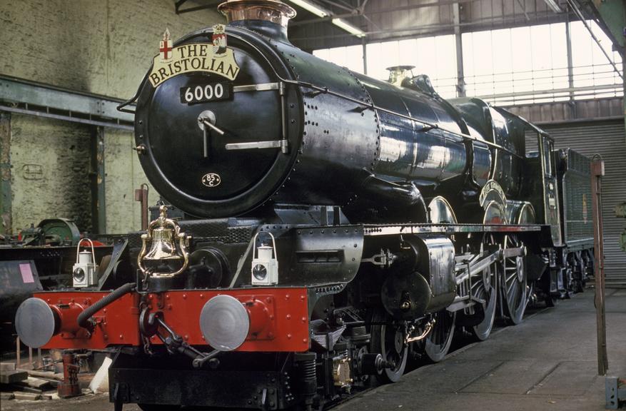 Great Western Railway steam locomotive 'King George V' 4-6-0 King class ...