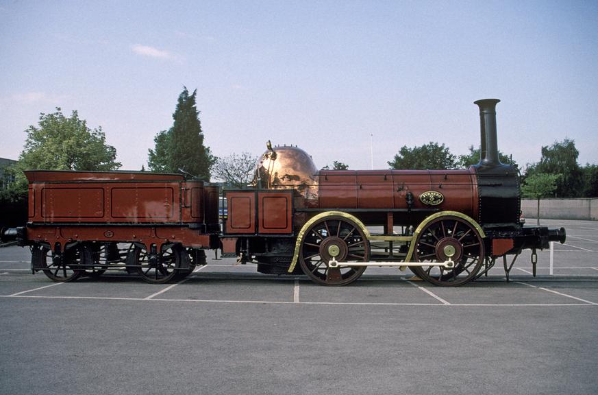 Furness Railway steam locomotive 'Coppernob' 0-4-0, No 3, 1846 ...