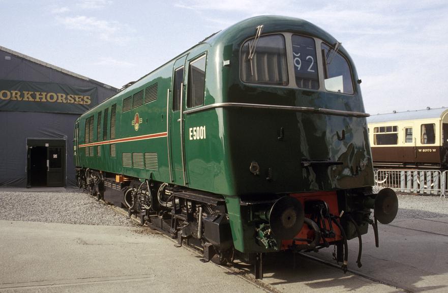 Electric locomotive, No. E5001 | Science Museum Group Collection