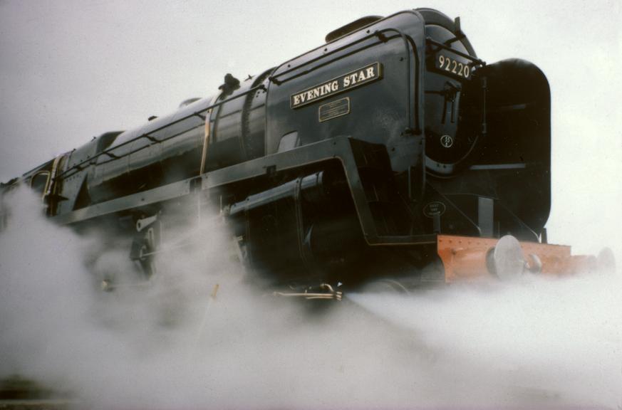 Steam locomotive, entitled Evening Star | Science Museum Group Collection