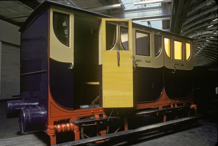 Bodmin & Wadebridge Railway 2nd Class railway carriage, 1834 | Science ...