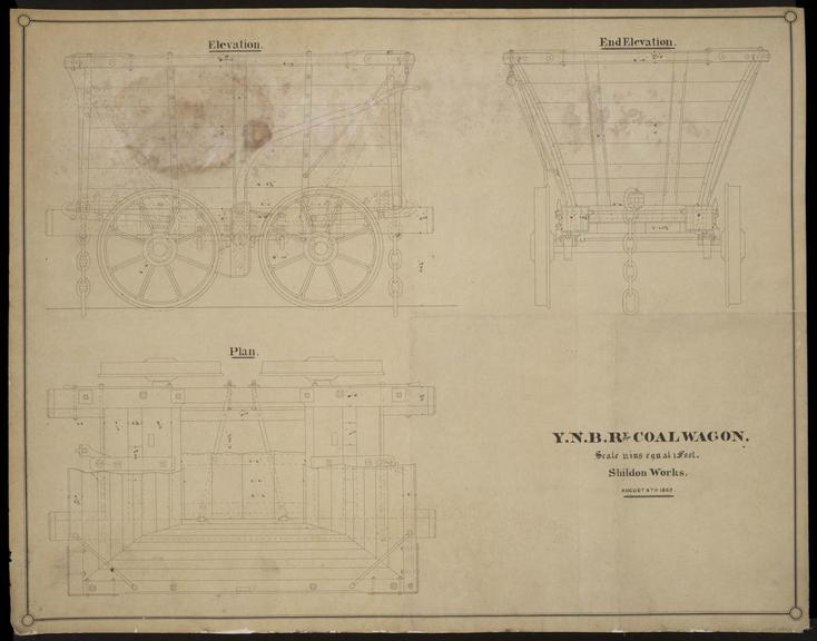 Shildon Collection of works plans | Science Museum Group Collection