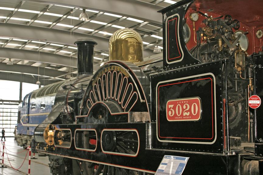 Steam locomotive, entitled Cornwall | Science Museum Group Collection