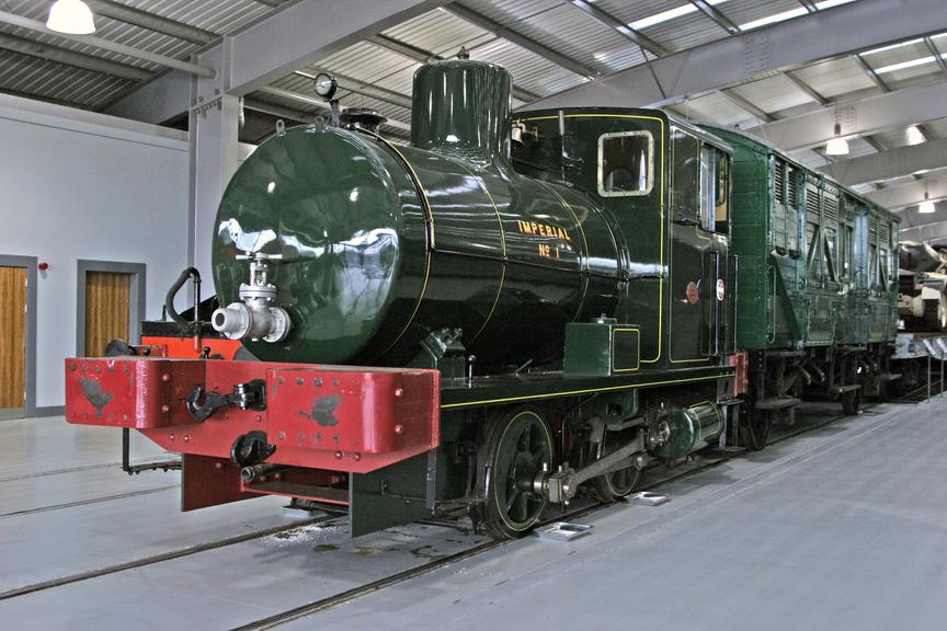 Fireless locomotive, named Imperial | Science Museum Group Collection