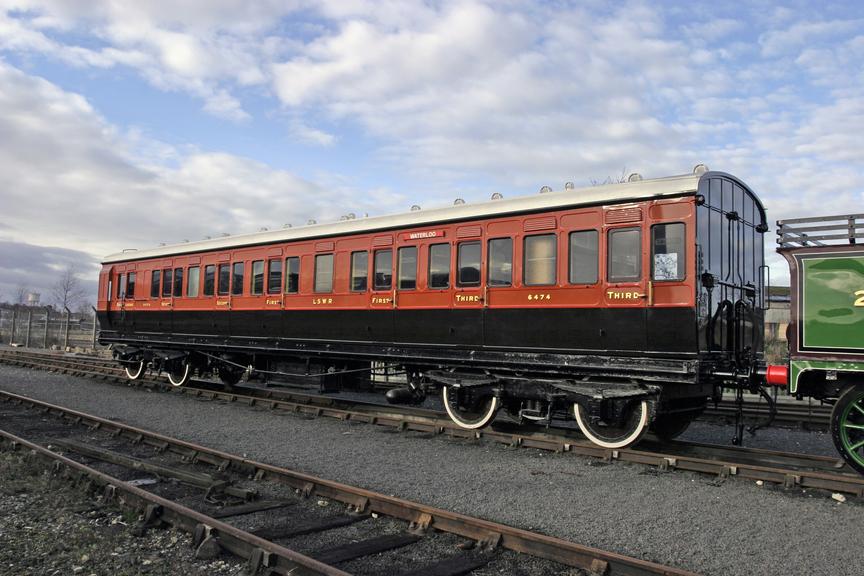 Tri-composite railway carriage | Science Museum Group Collection