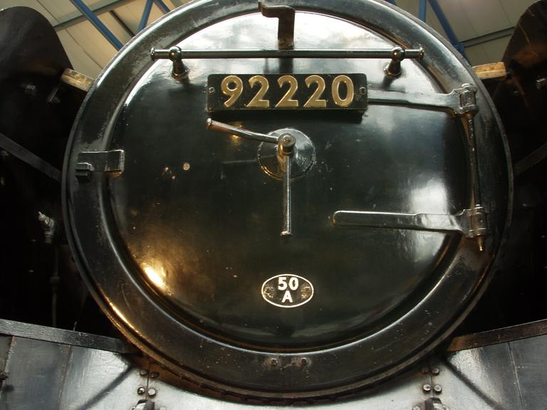 Steam locomotive, entitled Evening Star | Science Museum Group Collection