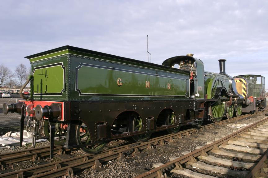 Great Northern Railway 4-2-2 locomotive Stirling Single | Science ...