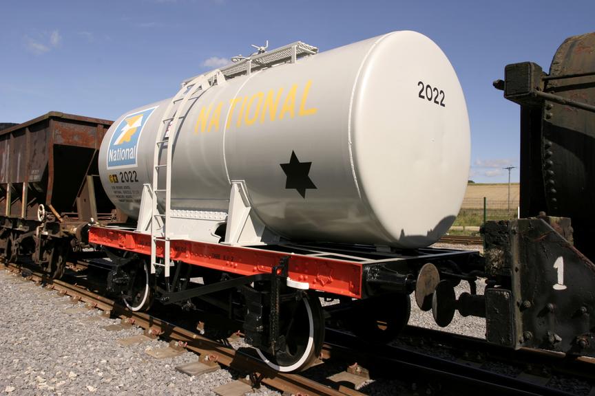 National Benzole tank wagon | Science Museum Group Collection