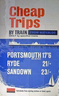 Cheap Tickets by Train from Waterloo | Science Museum Group Collection