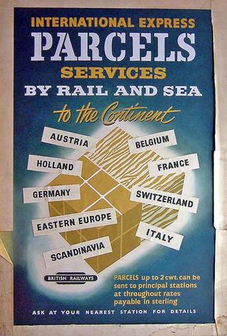 international express parcels | Science Museum Group Collection