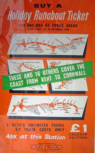 Buy a holiday runabout ticket | Science Museum Group Collection