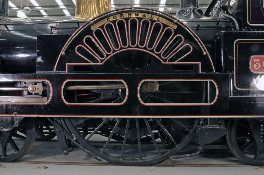 Steam locomotive, entitled Cornwall | Science Museum Group Collection