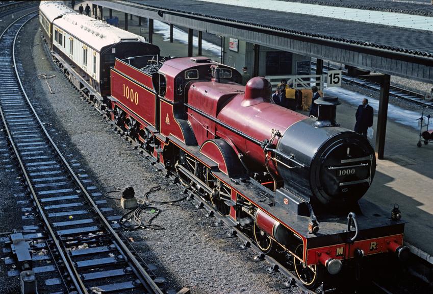 Midland Railway locomotive number 1000 | Science Museum Group Collection