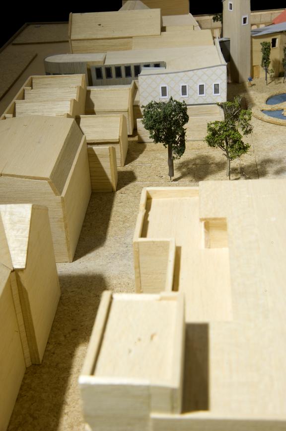 Scale model of Bromley-By-Bow Healthy Living Centre, England, 1994 ...